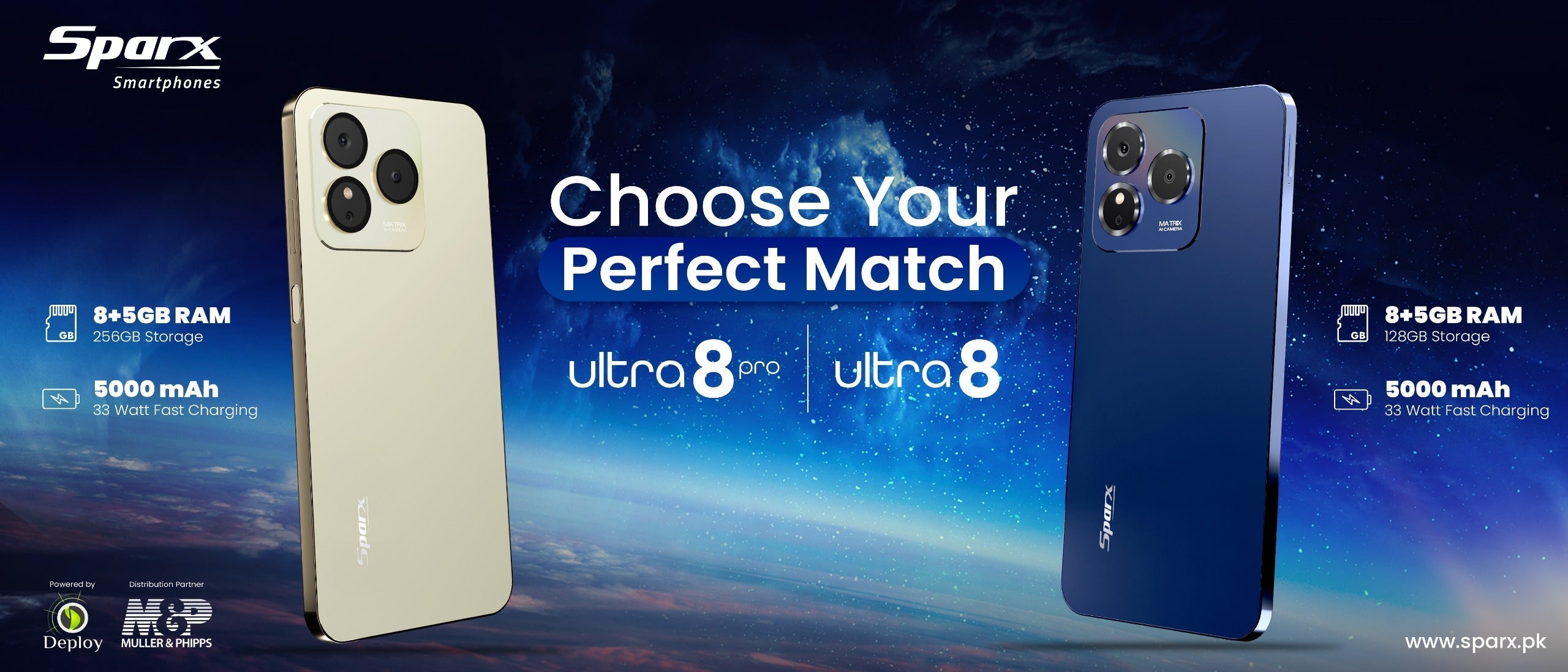 Sparx Ultra 8 vs Ultra 8 Pro: Which One is Your Perfect Fit – Sparx Smartphone