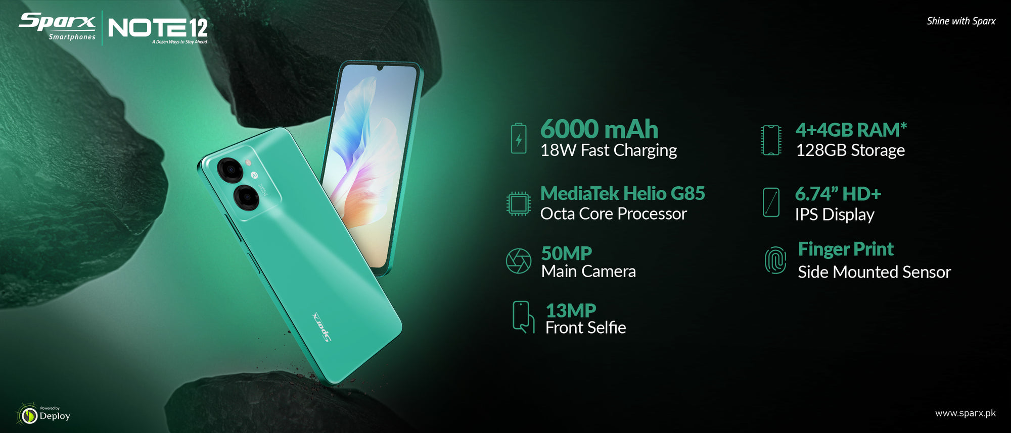 Sparx Note 12: The Best Gaming Phone Under 30,000 in Pakistan – Sparx ...